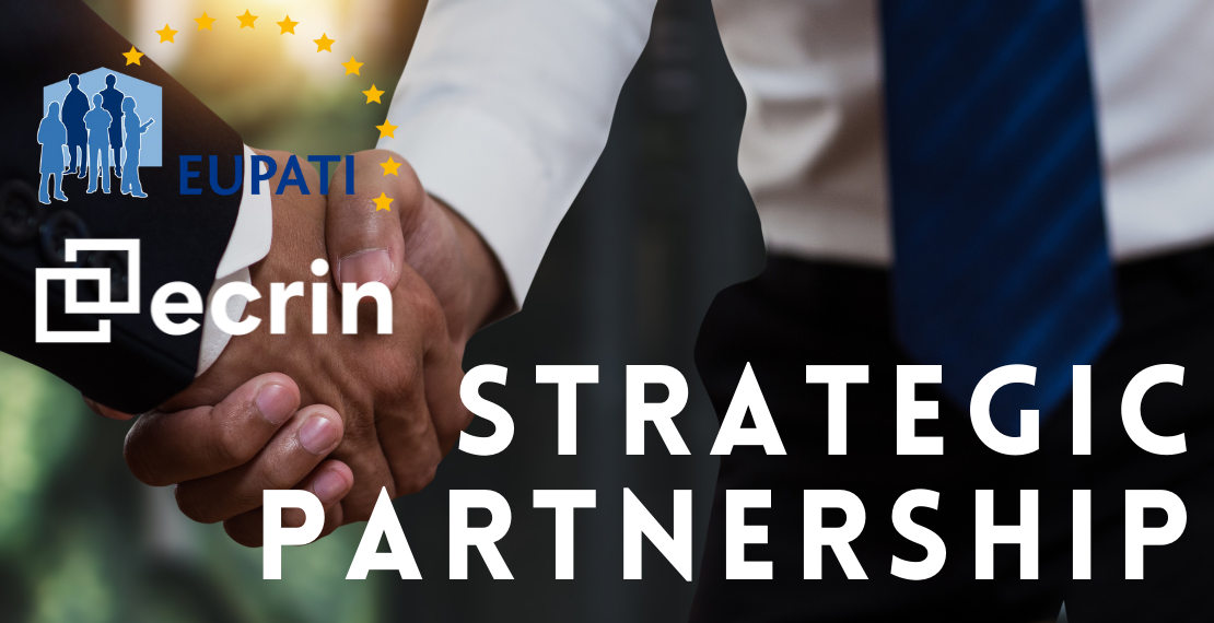 ECRIN and EUPATI set up strategic partnership | Ecrin